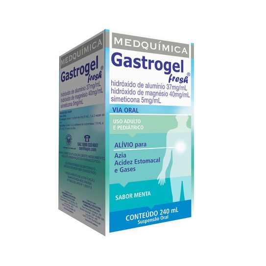 Gastrogel Suspensão 240ml - Farmacias Pague Menos