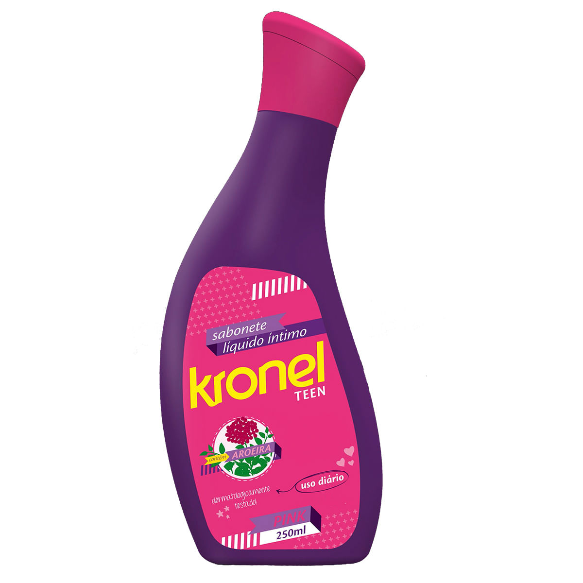 Kronel Sabonete Intimo Teen Liquido 250ml - Farmacias Pague Menos
