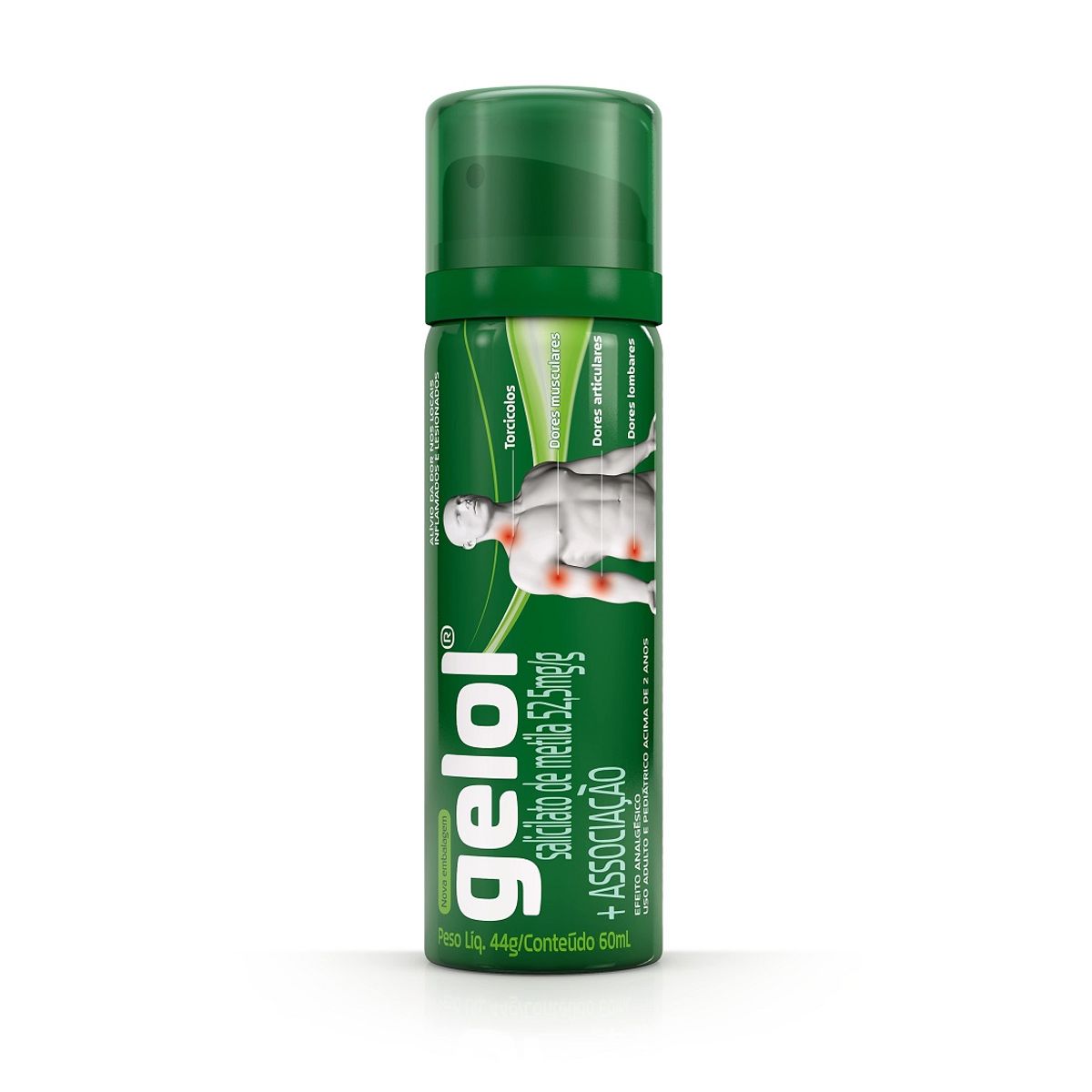 Gelol Aerosol 60ml - Farmacias Pague Menos